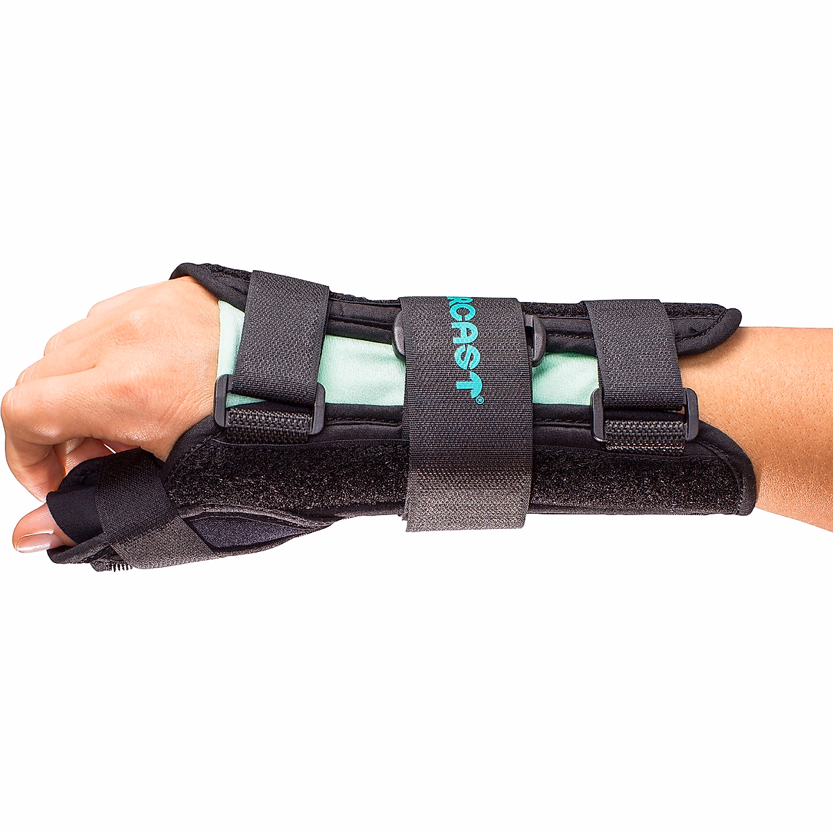 Aircast A2 Wrist Support Brace with Thumb Spica: Right Hand, Large