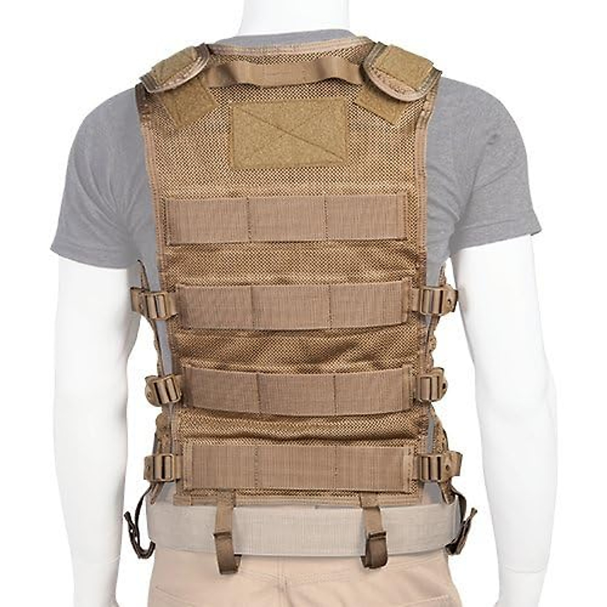 Atlas 46 AIMS Saratoga Tool Vest, Universal Chest Rig, Attach Pouches and Holsters - Berry Compliant - Made in the USA