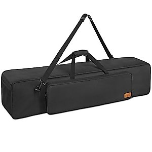 TORIBIO Tripod Carrying Case with Padded Water-resistant 40"x8.2"x8.2"/102x21x21cm Heavy-Duty Multi-Function Tripod Case Bag with Strap,Suit for Lights, Speakers, Cameras, Booms, Microphone Stands