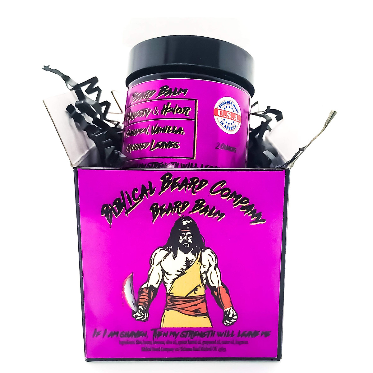 Biblical Beard Company - Beard Balm - Made in USA (Majesty & Honor)