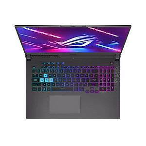 ASUS ROG Strix G17 G713 Gaming Laptop | 17.3" WQHD IPS 240Hz | AMD 12-Core Ryzen 9 7845HX >i9-12900H | 32GB DDR5 2TB+2TB SSD | GeForce RTX 4060 8GB | USB-C RGB Backlit Win11 Black + HDMI Cable