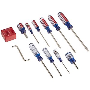 CRAFTSMAN Screwdriver Set, Assorted, 12Piece (CMHT65044)