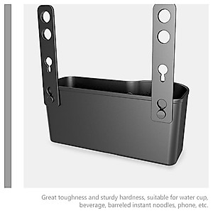 Holibanna Car Cup Holder Mount Car Headrest Seat Back Organizer Cup Holder Snack Tray Car Backseat Organizer with Drinks Holder Vehicle Seat Back Tray for Bottle Foods