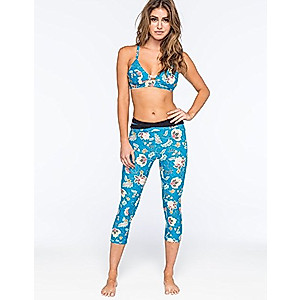 O'Neill Women's Venture Capri Surf Legging, Blue, X-Small