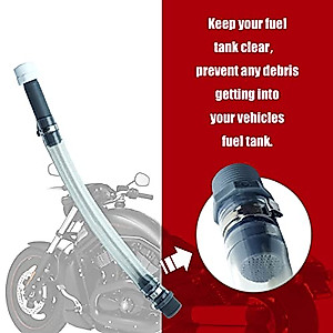 Mapleza Racing Fuel Jug Hose For Vp Racing Fuel Jug, Jegs Jugs, LC2 Jugs, Scribner Fuel Jugs, Upgraded Filter Design