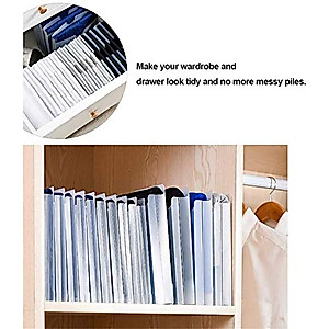 Multipurpose Clothes Folding Board, Shirt Sweater Coat Trousers Clothing Organizer Wardrobe Quick Storage Board, 2-Size Durable Plastic Home Flipfold Laundry Folder Board 5-Pack (S)