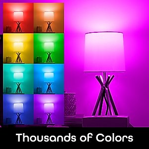 Geeni Prisma Plus 800 WiFi LED Smart Light Bulb, Brighter Color & Tunable White (2700-6500K), 1-Pack, A19 60W, No Hub Required, Light Bulb Works with Amazon Alexa, Google Home