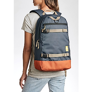 NIXON Ransack Backpack - Navy / Multi - Made with REPREVE® Our Ocean™ and REPREVE® recycled plastics.