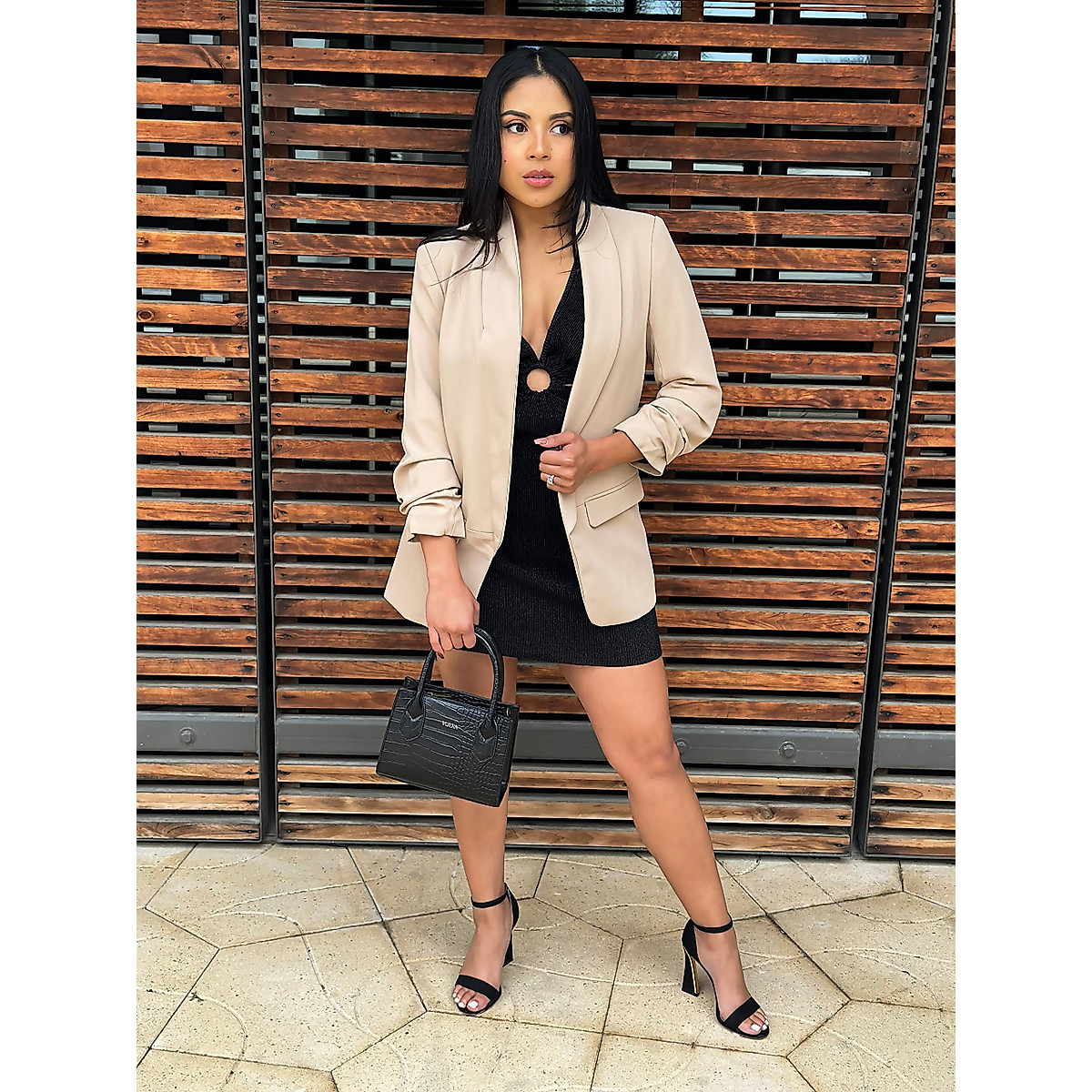 Voera Mini bags for women- Small black purse- Black handbag -Mini purse