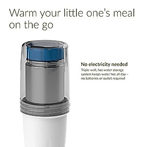 Kiinde Kozii Voyager, Compact Travel Bottle Warmer for Breast Milk, Portable and Easy to Use, No Electricity or Batteries Required, Baby Bottles and Baby Food