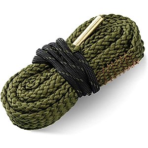 Luoxun-LX Gun Snake Cleaner .38 Cal .357 .380 & 9mm Cleaning kit Supplies Barrel Bore Rope for Rifle Pistol Shotgun Brass Brush Cord, Multicolor