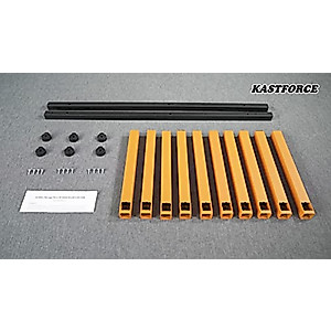 KASTFORCE KF1005 Lumber Storage Rack 5-Level System 110lbs (50kg) per Level Lumber Rack Wood Rack Workshop Rack with Durable Sheet Metal Screws