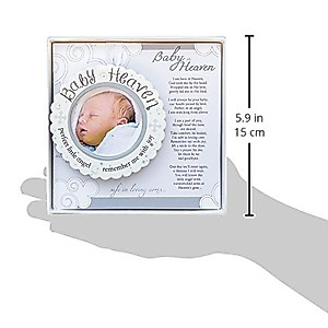 The Grandparent Gift Baby Heaven Infant Loss or Miscarriage Gift, Hanging Ornament or Sitting Mini Photo Frame with Sentiment