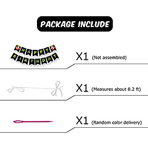 Ghost Busters Inspired Happy Birthday Banner, Horror Theme Bday Party Sign, Ghostbusters Halloween Bunting Decoration