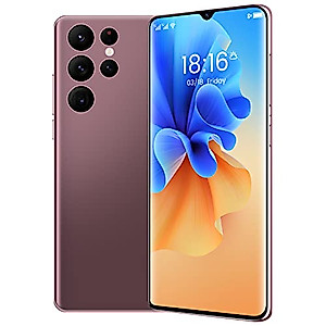 NIEGA Smartphone Unlocked Cell Phones S22 Ultra 6.7in HD Screen The Black Phone 2GB/16GB Android 10 Straight Talk Phone 5000mAh 128GB Extension Dual Sim Boost Mobile Phones Telefonos (Gold)