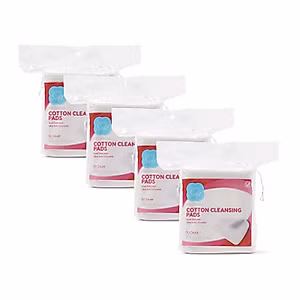 Simply Soft Premium Jumbo Cotton Cleansing Pads, 100% Pure Cotton, Large 3.5” x 4.5” Cotton Pads (200 Count)