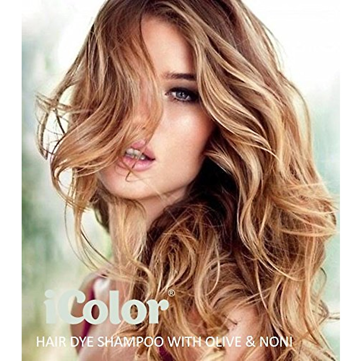 iColor Hair Dye Shampoo Light Brown 30ml per sachet (1.014 ounces) x 10 pcs in a box, shampoo-in hair color, dye, light brown hair in 20-30 minutes, DYI, convenient, easy to use