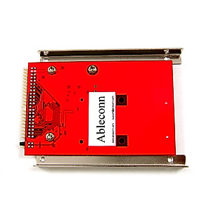 Ableconn IIDE-MSAT mSATA SSD to 2.5-Inch IDE Adapter Converter with Aluminum Frame Bracket - Latch and Retain mSATA SSD as 9.5mm 2.5" IDE SSD Drive