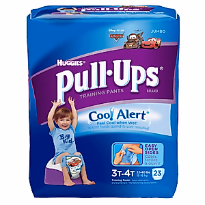 Huggies Pull-Ups Original Training Pants Cool Alert - Boys - 3T-4T - 23 ct