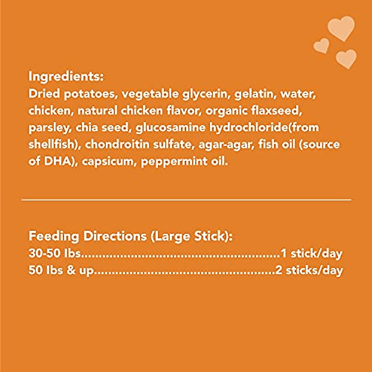 Get Naked Grain Free 1 Pouch 6.6 Oz Joint Health Dental Chew Sticks, Large