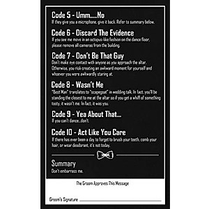 Wannabe Genius Groomsmen Gifts - The Man Card - Groomsmen Proposal or Groomsman Gifts for Wedding Day (6-Pack)
