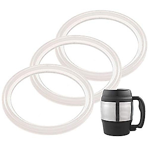 3-Pack of Bubba (R) 52 oz Mug -Compatible Gaskets / Seals / Rings - BPA-/Phthalate-/Latex-Free - Replacements for 52 Ounce Classic Insulated Desk Coffee Mug - By IMPRESA