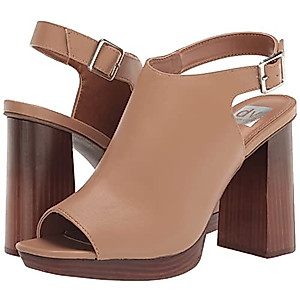 DV Dolce Vita Women's Pepper Heeled Sandal, Caramel, 8