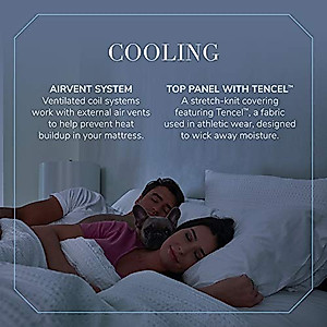 Stearns & Foster Estate 14.5" Hurston Luxury Plush Euro Pillowtop Mattress and 9-Inch Foundation, King, Hand Built in the USA