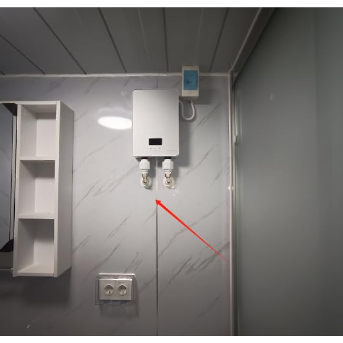 40FT Tiny House to Live in,SAA Portable Prefab House with 3 Bedroom 1 Full Equipped Bathroom and Kitchen,Foldable Mobile Home with Steel Frame,Prefabricated Expandable Container House for Adult Living