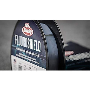 Berkley FluoroShield™, Clear, 15lb | 6.8kg, 300yd | 274m Fishing Line, Suitable for Freshwater Environments