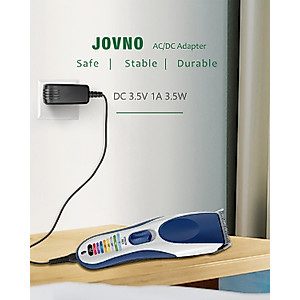 Charger for Wahl Trimmer 9818L 9818 9888L 9854L 9876L 9864 Shaver Groomer Clipper, 4.2V AC Adapter for S003HU0420060 S004mu0400090 9854-600 97581-405 9867-300 79600-2101 97581-1105, JOVNO Power Cord