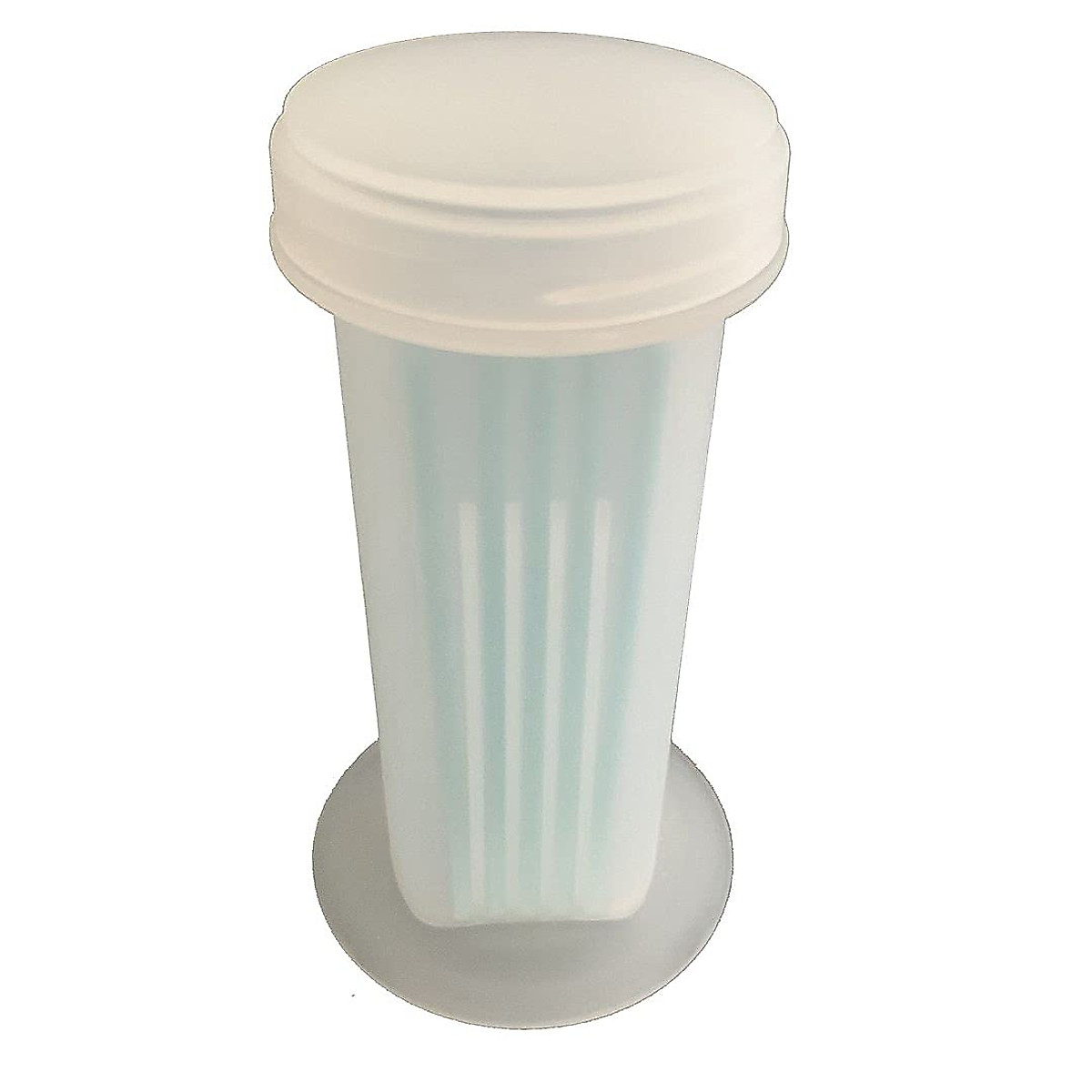 KimLab (Packs of 12)5-Slides Polypropylene Staining Coplin Jar with Thread Screw Cap 60ml