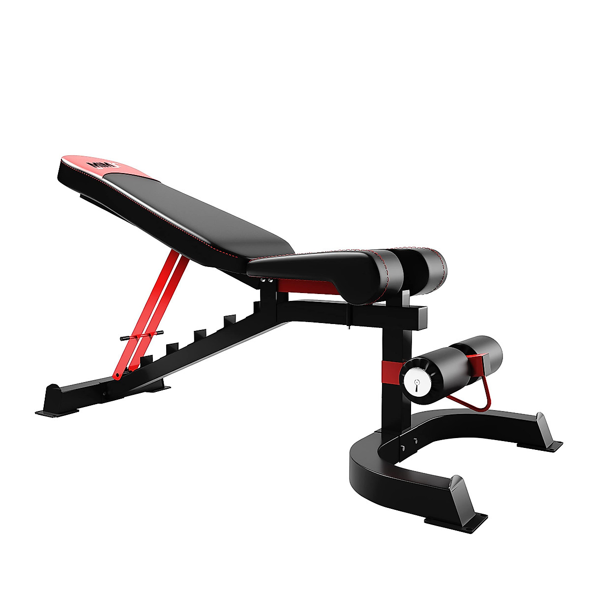 MiM USA Commercial All-in-One Gym Machine 440 Lb Weight Stack Bench and Attachment