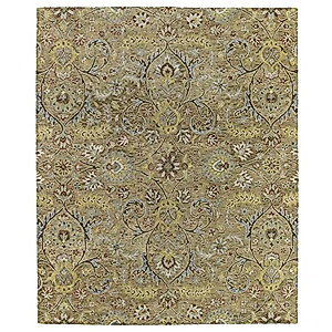Kaleen Helena Collection Hand Tufted Area Rug, 5' x 7'9", Gold