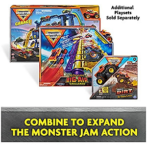 Monster Jam, Dueling Dragon Playset with Exclusive 1:64 Scale Dragon Monster Truck, Kids Toys for Boys Ages 3 and up