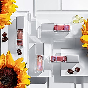 Sigma Beauty Renew Lip Oil - Clear Pink Sheen - Nourishing, Non Sticky Lip Oil with Subtle Sheen - Paraben Free Lip Gloss - Hush