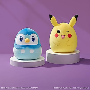 Squishmallows Pokemon 14-Inch Pikachu Plush - Add Pikachu to your Squad, Ultrasoft Stuffed Animal Large Plush, Official Kelly Toy Plush
