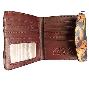 Patricia Nash Women's Reiti Bifold Wallet, Turquoise