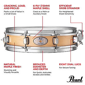 Pearl Snare Drum, Natural, inch (M1330102)