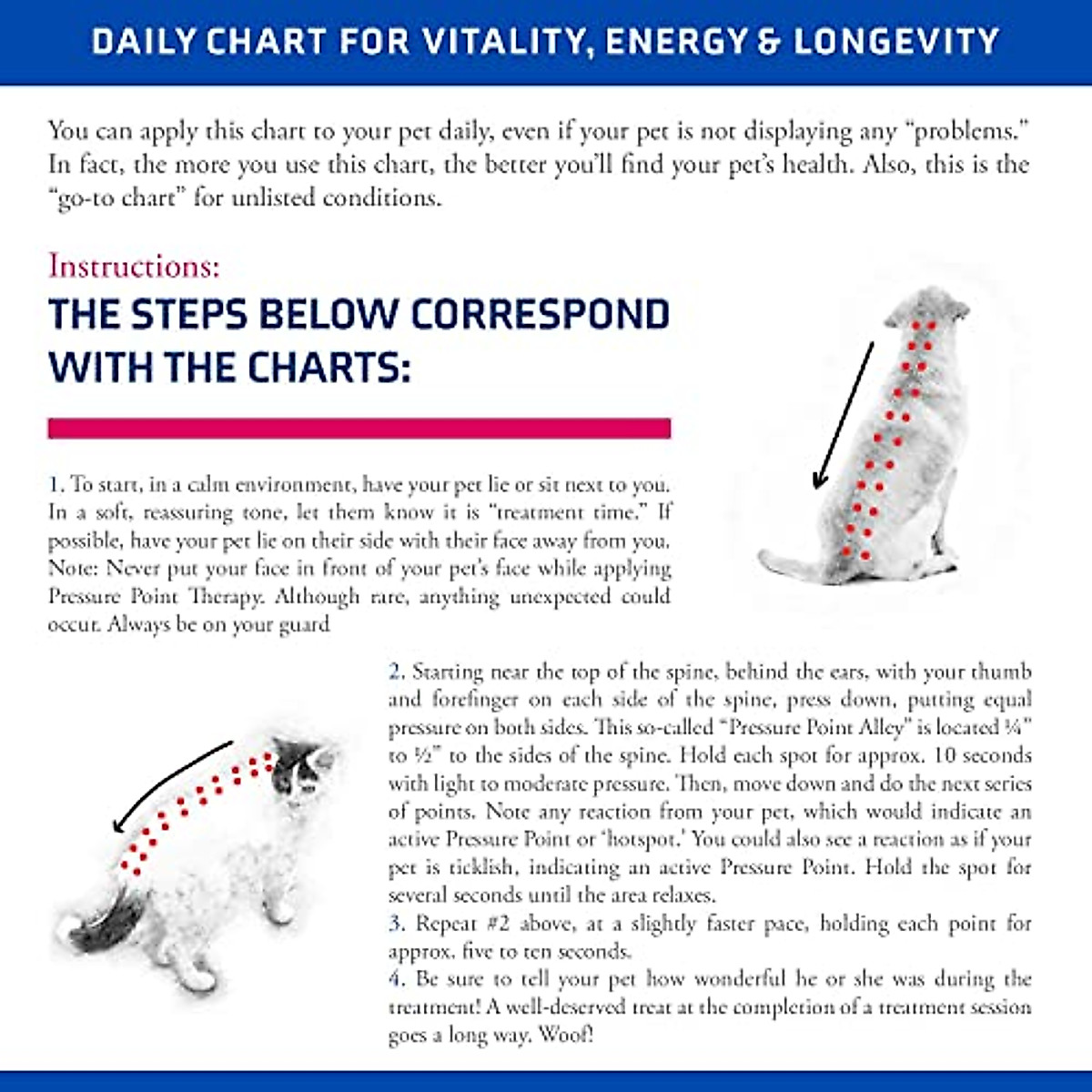 Pressure Point Therapy for Pets Kit: The Complete Do-It-Yourself (at Home Treatment Manual) Includes Book and Chart Pack for on-The-go