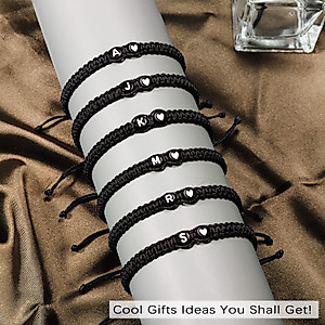 Btysun Mothers Day Gifts for Wife, Graduation Gifts Bracelets for Women Initial Gifts for Her Cuff Bracelets for Teen Graduation Letter C Anniversary Friend Gifts Jewelry