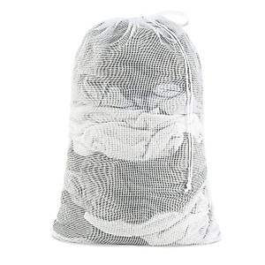 Whitmor Mesh Laundry Bag - White, 6154-111