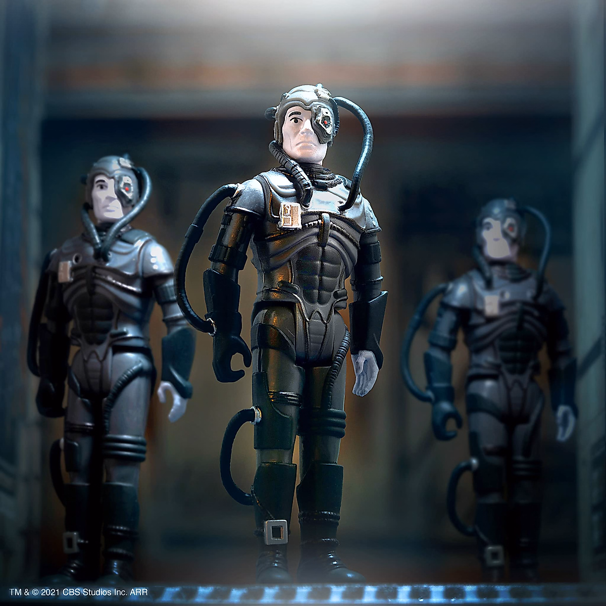 Super7 Star Trek: The Next Generation Borg - 3.75" Star Trek Action Figure Classic TV Show Collectibles and Retro Toys