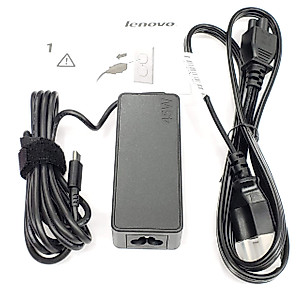 Laptop Charger 45W watt USB Type C AC Power Adapter - ThinkPad Yoga Miix,X280 T480 T480s T580 E480,MIIX5 Pro,X1 Carbon 2017 2018,X1 Tablet