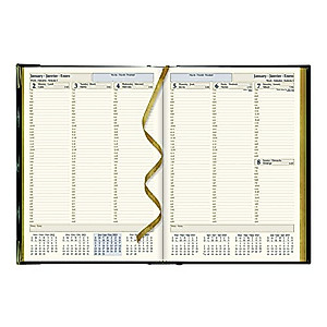Brownline 2023 Executive Weekly Planner, Appointment Book, 12 Months, January to December, Sewn Binding, 10.75" x 7.75", Assorted Colors, Trilingual (CBE512.ASX-23)