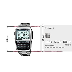 Casio General Men's Watches Data Bank DBC-32D-1ADF - WW, Grey/Silver