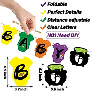 MISS FANTASY Hocus Pocus Decorations for Halloween Party Supplies