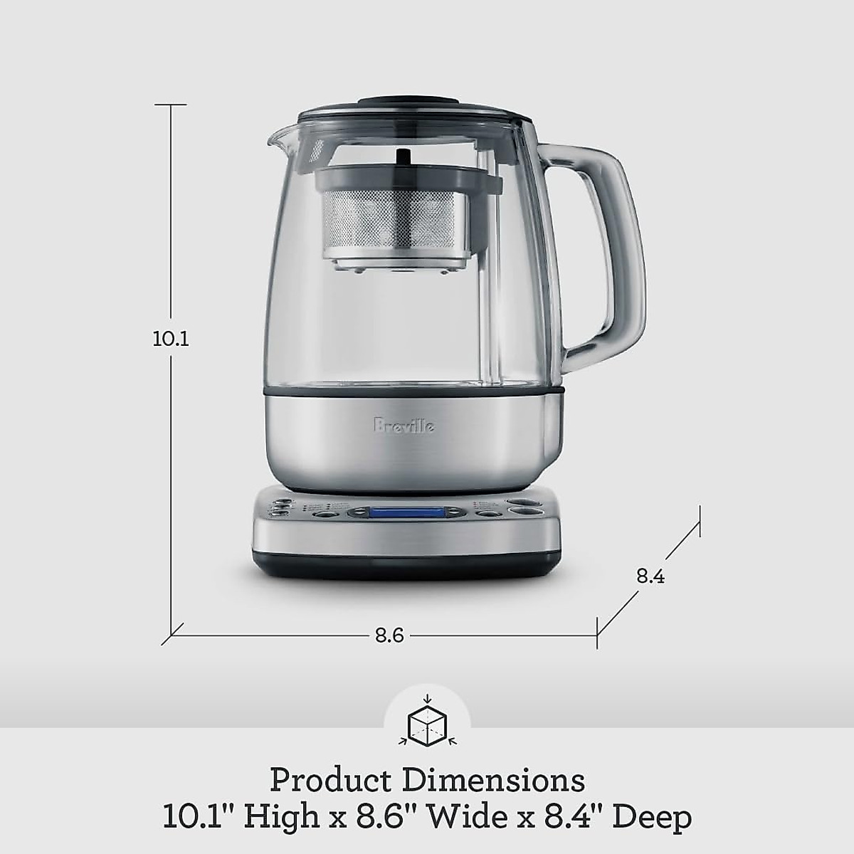 Breville Tea Maker, Brushed Stainless Steel, BTM800XL
