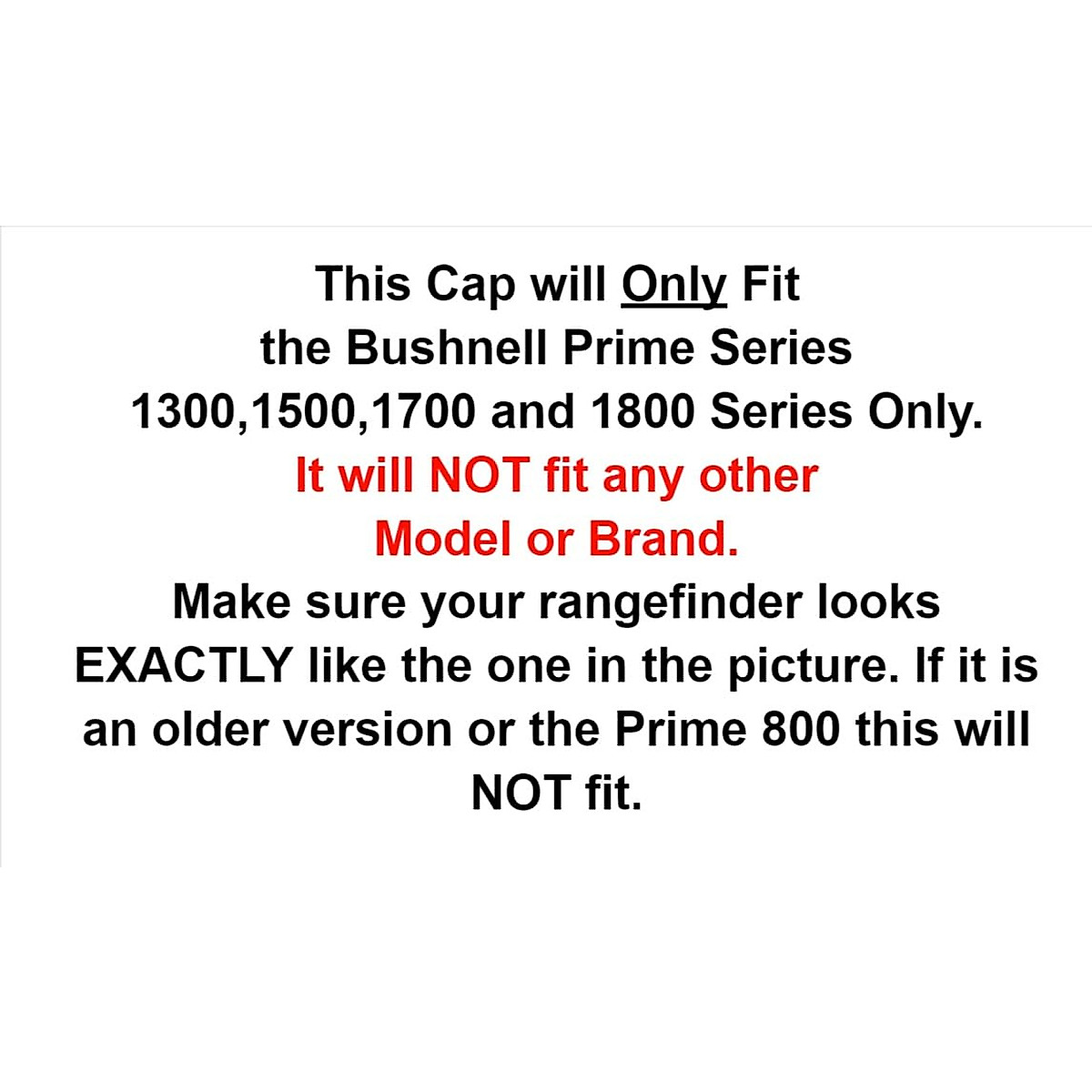 Bushnell Prime Battery Cap, Fits 1300 1500 1700 1800 Rangefinders - Look at Second Image - Replacement