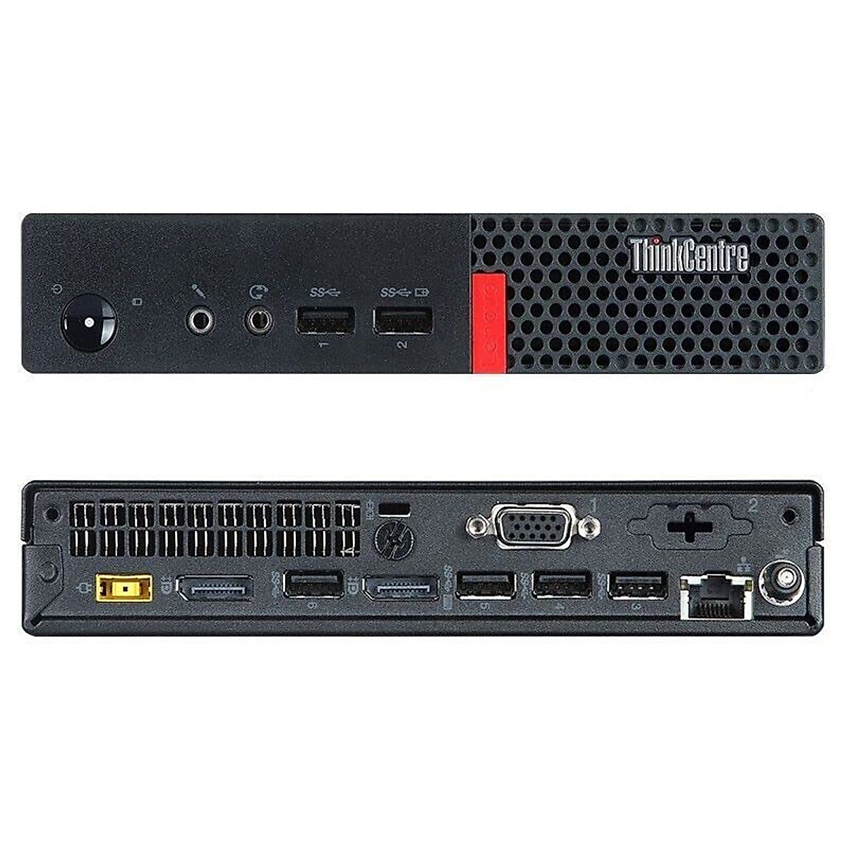 Lenovo M710q Computer Desktop PC with 23.8" FHD Monitor, Intel Core i7-6700T, 32GB RAM New 512GB NVMe SSD, Wi-Fi 6E Bluetooth, Wireless Keyboard Mouse Desk Pad Windows 10 Pro (Renewed)